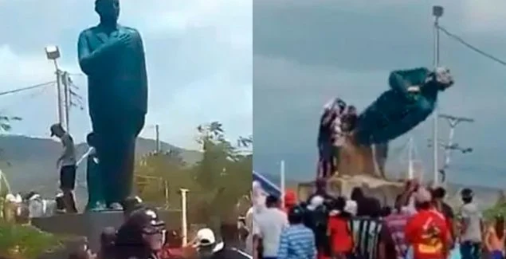 Estatuas de Chávez Caen en Venezuela - El Periódico Honduras